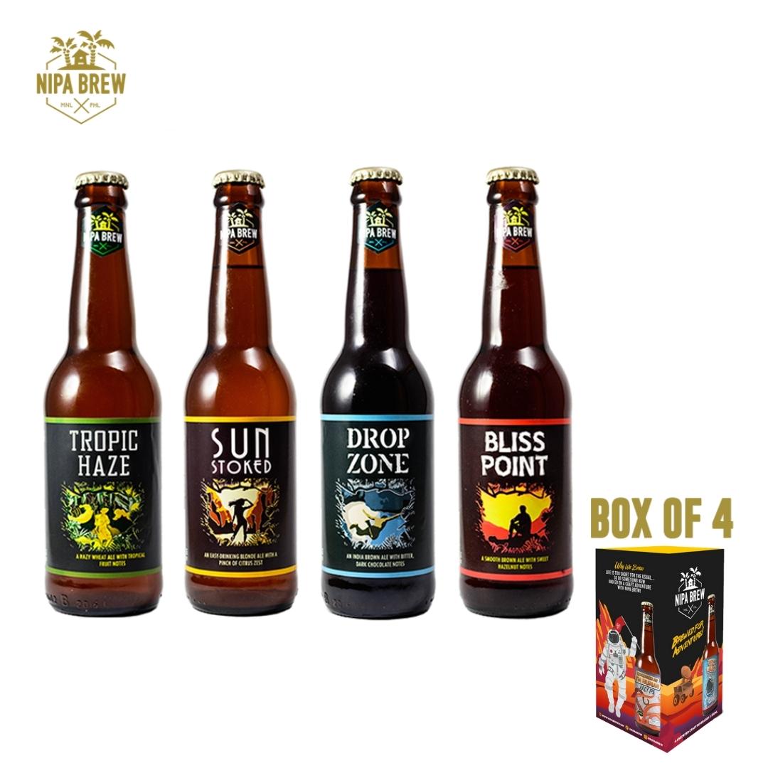 Nipa Brew Craft Beer Assorted Core Beer 4-Pack Gift Box – Nipa Brew ...