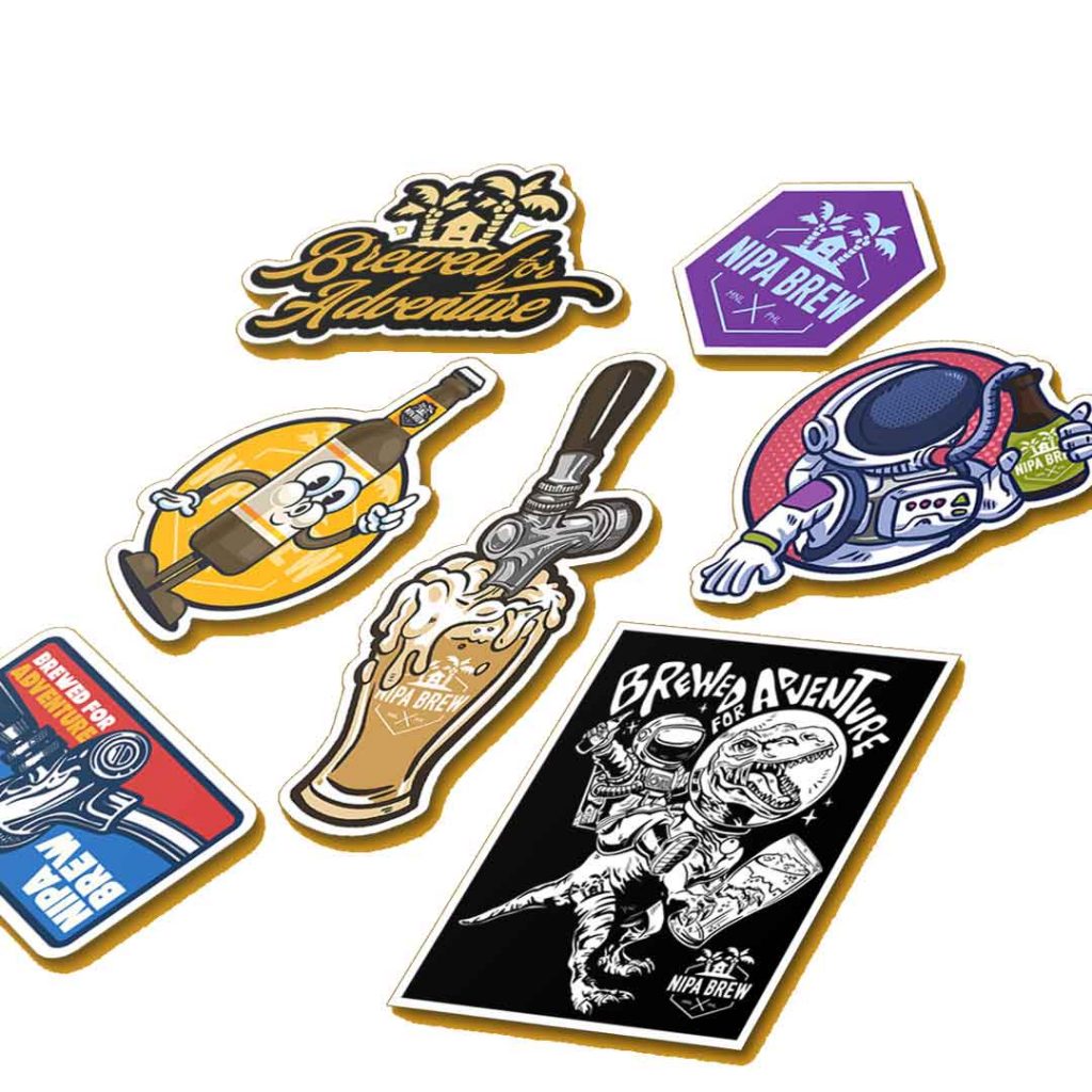 Nipa Brew Sticker Pack (7 Designs) – Nipa Brew Craft Beers